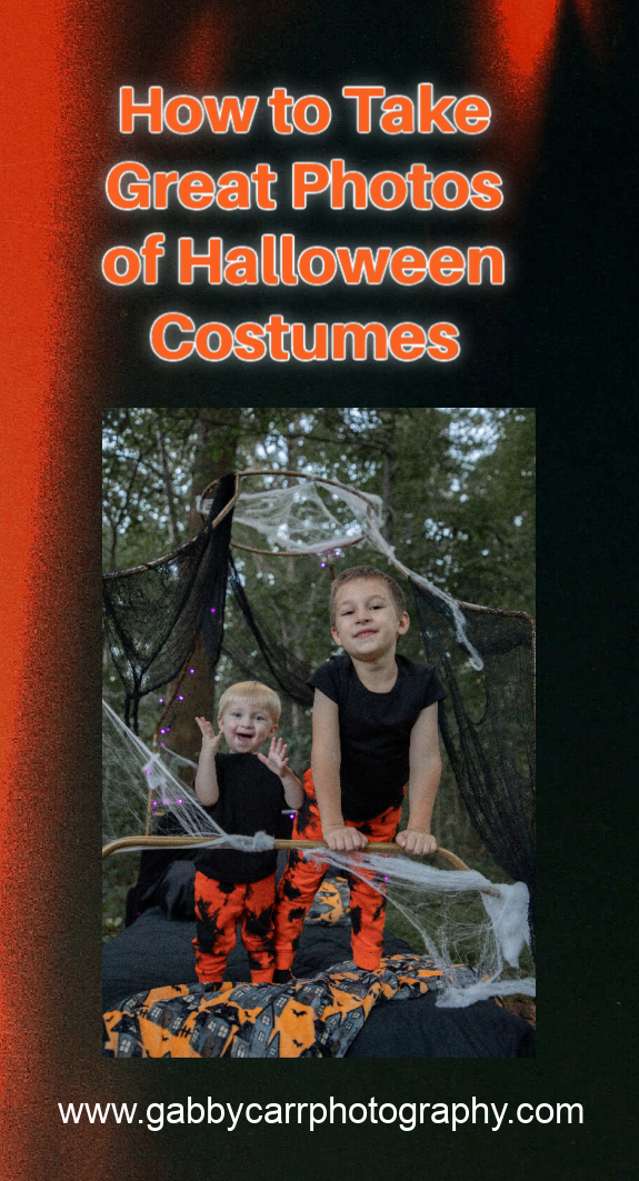 How to Take Great Photos of Halloween Costumes | Gabby Carr Photography